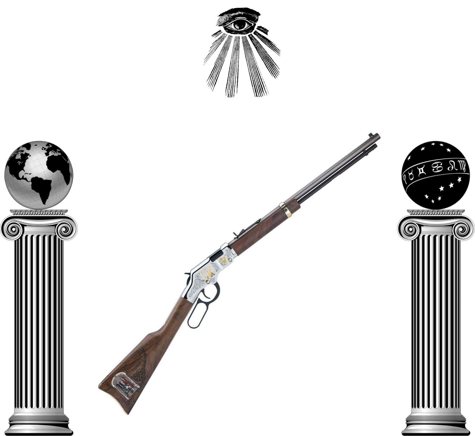 Henry Golden Boy Freemasons Tribute Edition Rifle